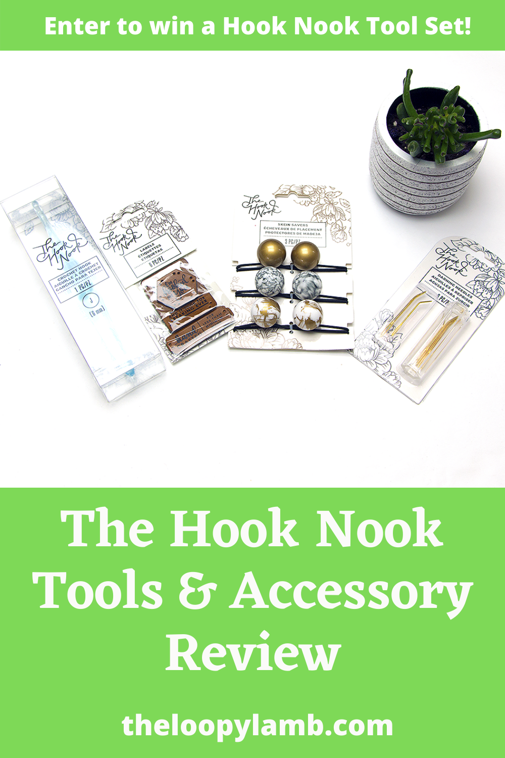 The Hook Nook Tools Review and Giveaway - The Loopy Lamb
